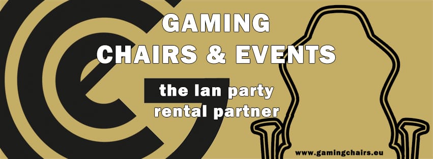 Gaming Chairs & Events | Rentals for a Lan Party | Buy your Gaming Chair